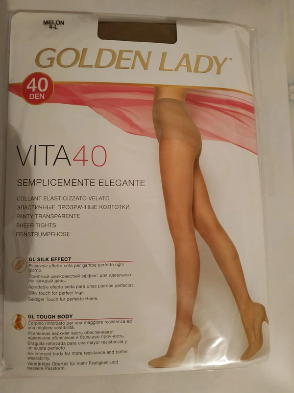 Колготки GOLDEN LADY, VITA 40 DEN, MELON 4 L купить по цене 130 ₽ в ...