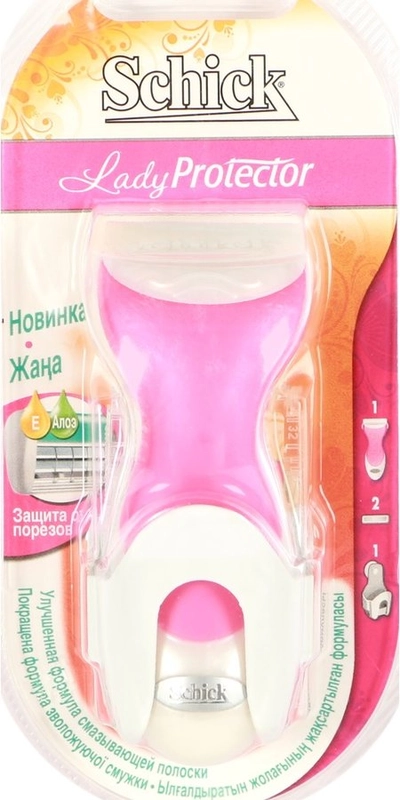 Бритвенный станок "Schick Lady Protector" с двойным лезвием женский ...