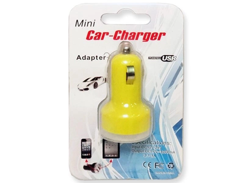 Зарядное устройство в прикуриватель для авто, USB 2 входа купить по ...