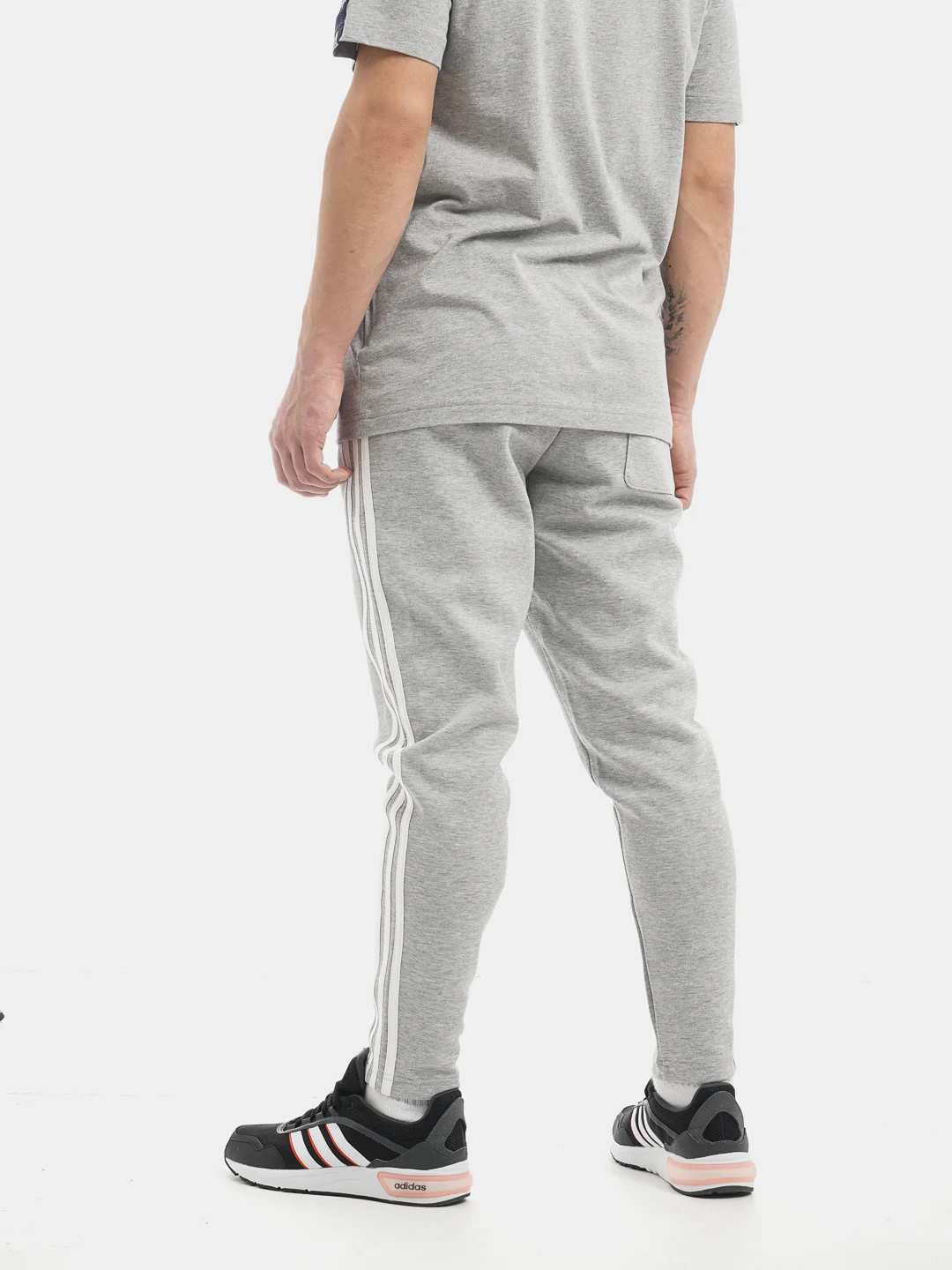Брюки мужские спортивные, штаны Adidas MUST HAVES 3-STRIPES, серые ...