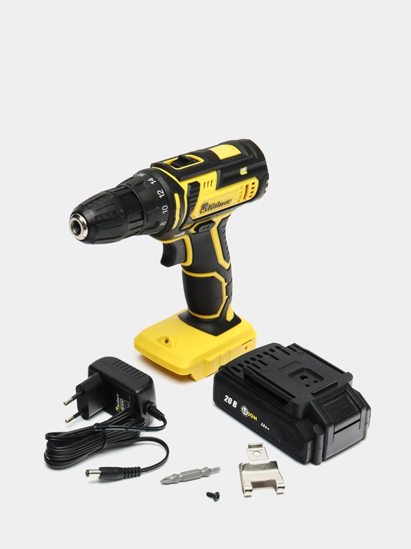 Дрель-шуруповерт аккумуляторная Kolner KCD 20L купить по цене 4891 ₽ в интернет-магазине Магнит ...