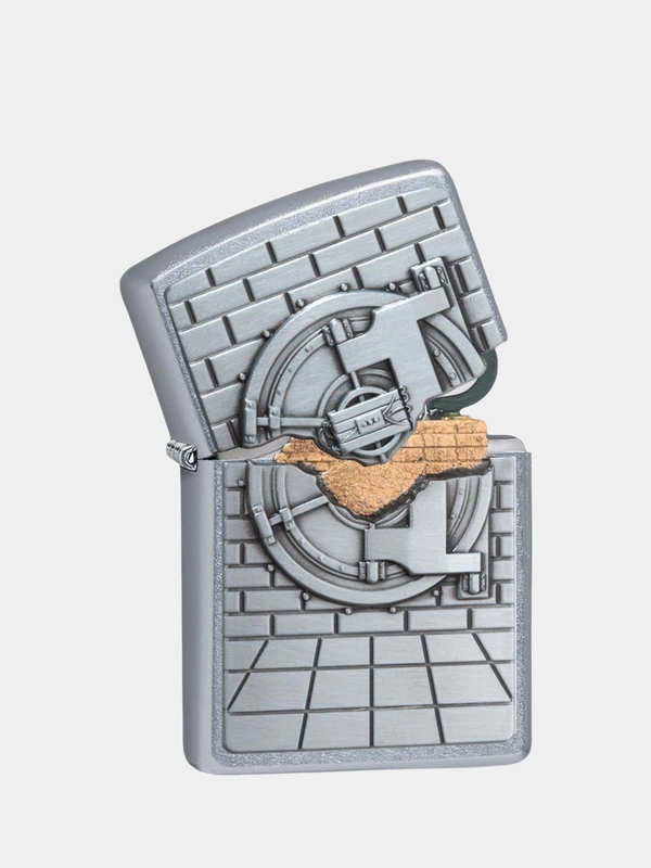 Зажигалка бензиновая Zippo 29555 Safe with Gold Cash Surprise (покрытие ...