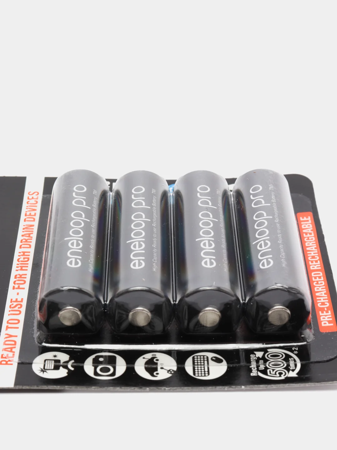 Аккумуляторные батарейки Panasonic Eneloop pro BK-3HCDE/4BE 2500mAh ...