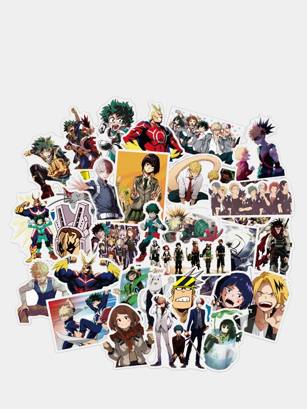 Стикеры из аниме Моя Геройская Академия / Наклейки My Hero Academia ...