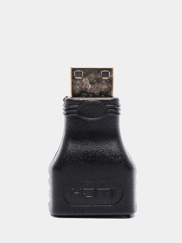 Переходник mini HDMI - на HDMI купить по цене 60 ₽ в интернет-магазине ...