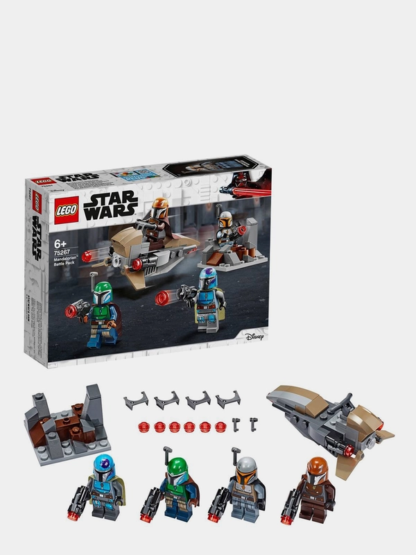 Конструктор LEGO STAR WARS, 75267, "Боевой набор: мандалорцы"