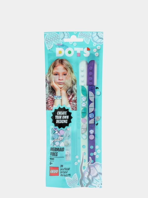 Конструктор LEGO DOTs, 41909, "Браслет Русалочка" купить по цене 156 ...