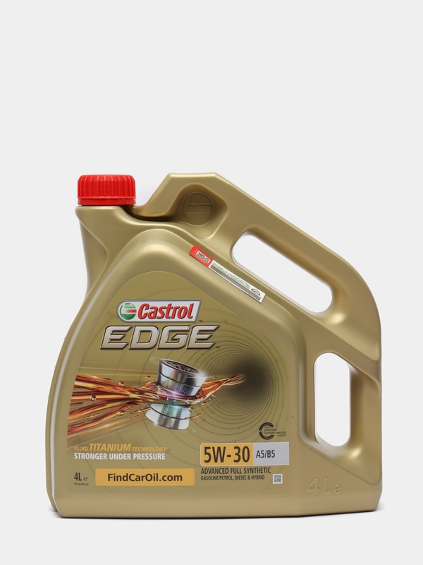 Моторное масло CASTROL EDGE 5W30 A5/B5 синтетическое 4л купить по цене ...