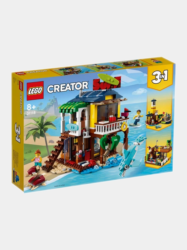 Lego Creator 31118 Пляжный домик серферов купить по цене 4699 ₽ в ...