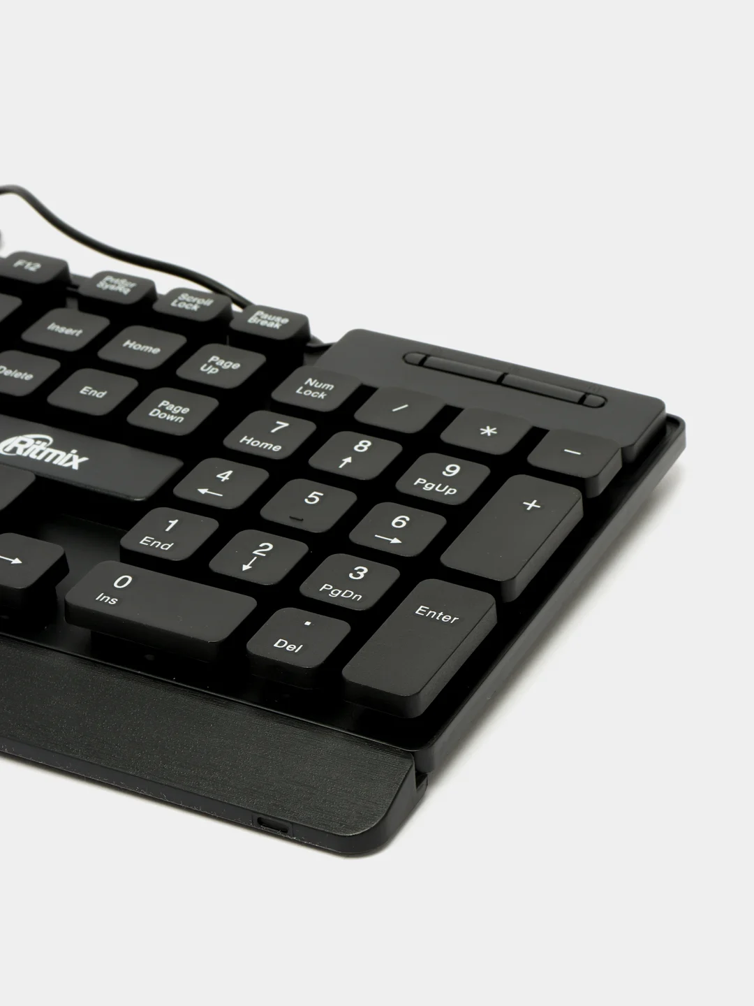 Проводная клавиатура Ritmix RKB-107 USB, цвет черный купить по цене 500 ₽ в интернет-магазине ...