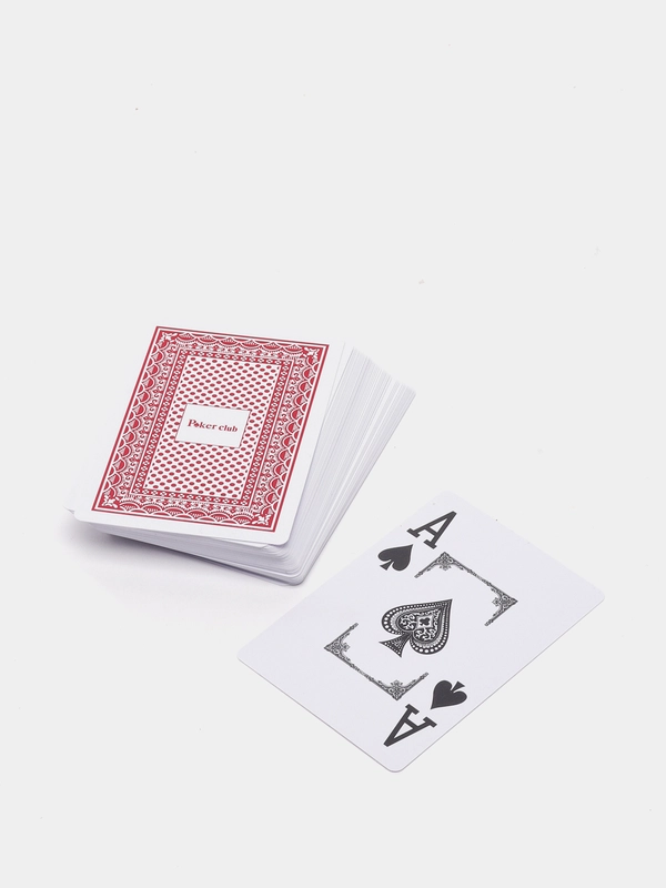 Карты игральные пластиковые Poker Club, карты покерные (для покера ...