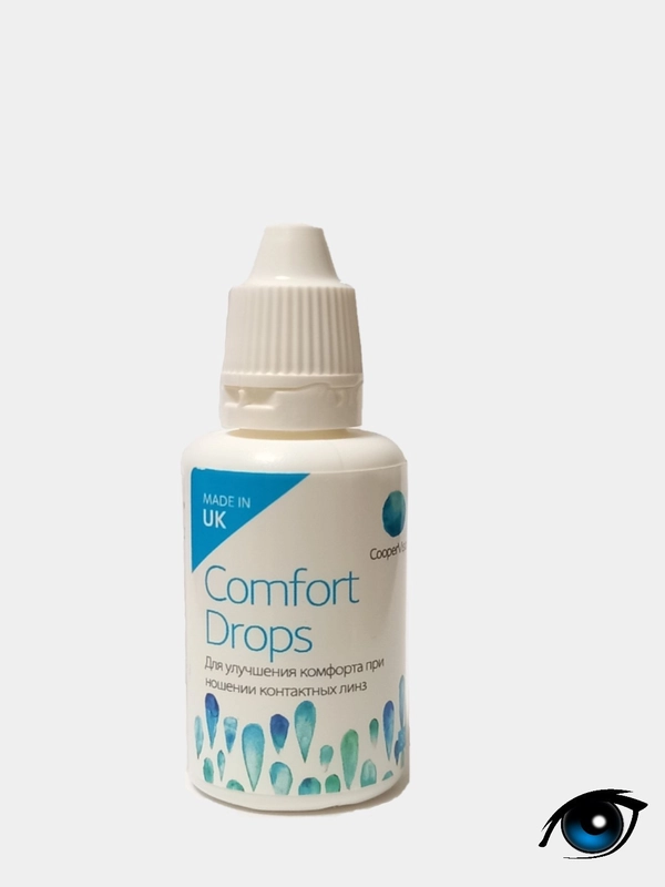 Капли для глаз увлажняющие CooperVision Comfort Drops, 20 мл купить по ...