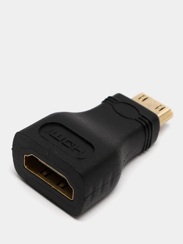 Адаптер переходник mini HDMI - HDMI, HDMI мама-папа купить по цене 59 ...