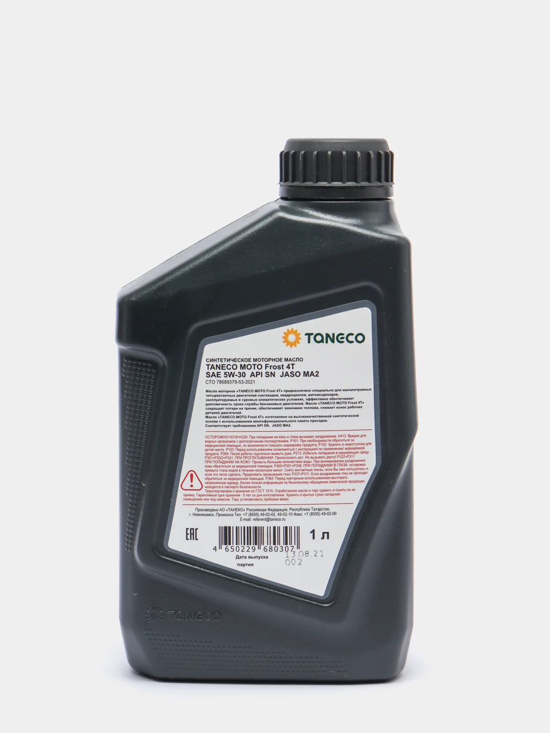 Моторное масло TANECO МОТО Frost 4T 5W30 купить по цене 700 ₽ в ...