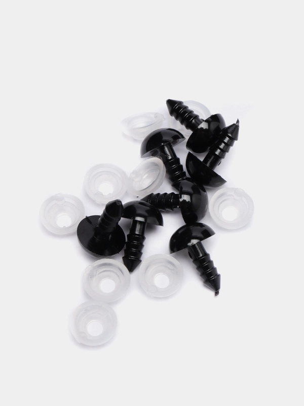 Глазки круглые выпуклые, крепление винт с заглушкой, 10 мм купить по ...