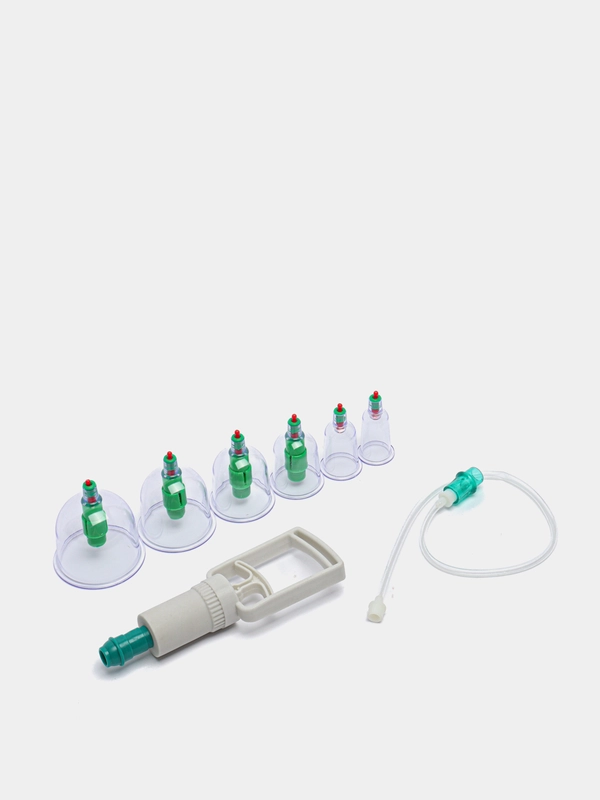 Банки для вакуумного массажа с магнитами 6 шт. купить по цене 590 ₽ в ...