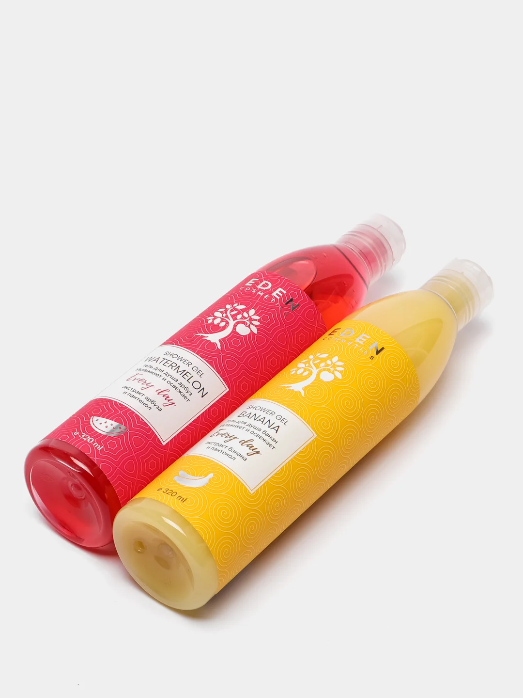 Гель для душа Eden "Банан" и "Арбуз", по 320 мл купить по цене 268.43 ...