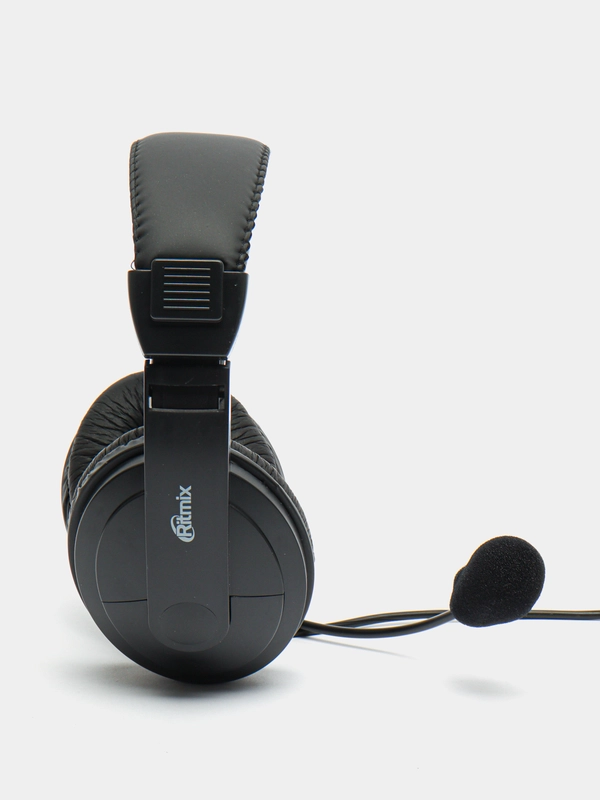 Компьютерная гарнитура Ritmix RH-524M, 40мм, гибкий микрофон (наушники ...