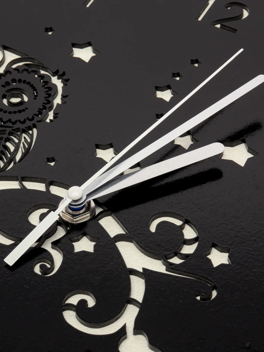 Настенные деревянные часы Сова лес 808 бесшумные ручная работа купить по цене 690 ₽ в