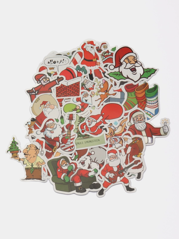 Наклейки-стикеры "Новый Год" купить по цене 99 ₽ в интернет-магазине ...