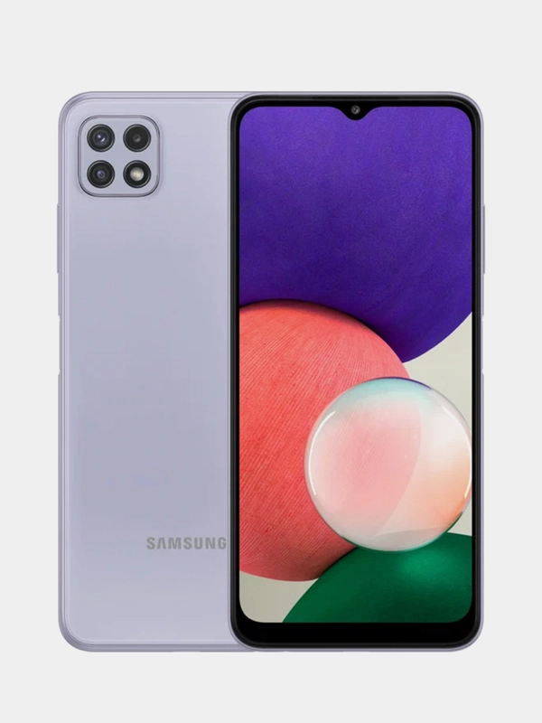 Смартфон Samsung Galaxy A22 5G 4/128GB, фиолетовый купить по цене 14989 ...