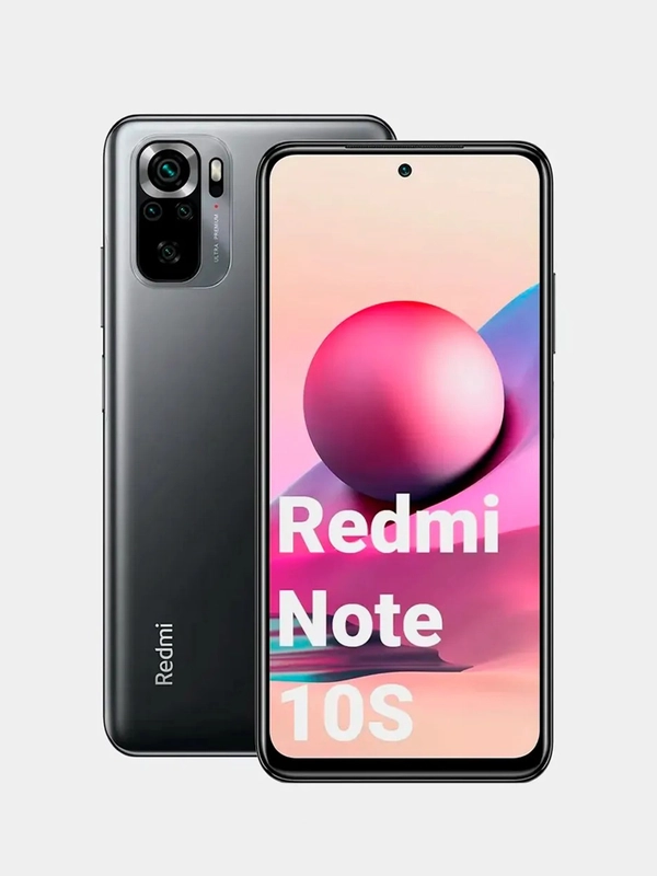 Смартфон Xiaomi Redmi Note 10S, 6/64GB, серый купить по цене 13412 ₽ в ...
