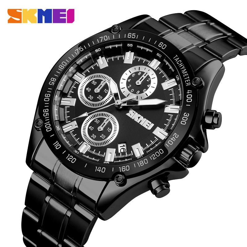 Мужские наручные часы Skmei 1393CS с металлическим браслетом и ...