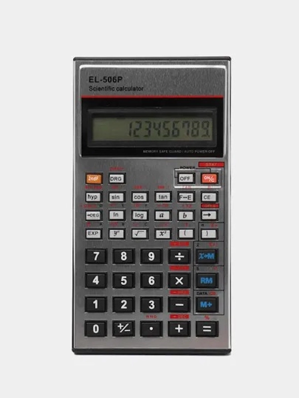 Калькулятор EL-506P, fx-3600PV инженерный,карманный,настольный ...