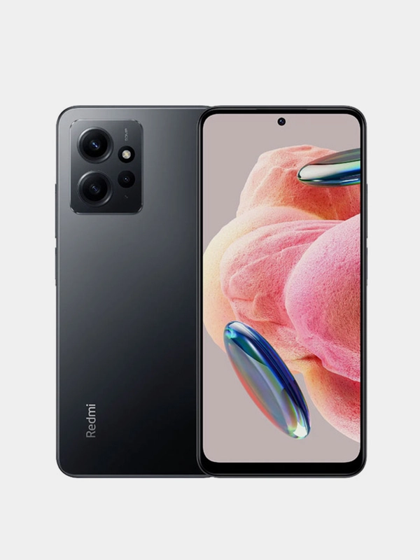 Смартфон Xiaomi Redmi Note 12 Onyx, gray, 6GB Ram, 128GB Rom купить по ...