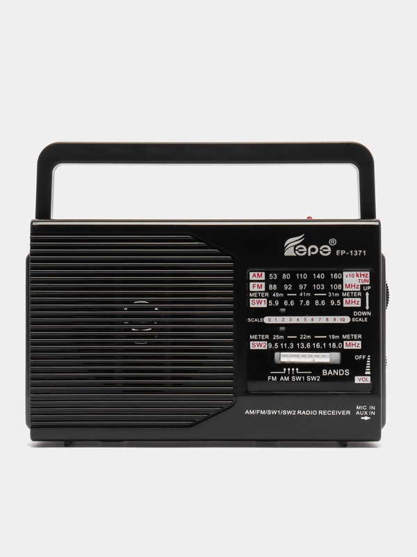 Радиоприемник FEPE FP-1371, FM,MW,SW купить по цене 999 ₽ в интернет ...