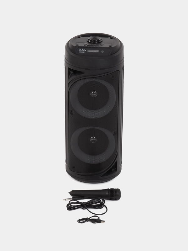 Колонка беспроводная Bluetooth с подсветкой ZQS-6212 20Вт (USB/SD/AUX/FM) + микрофон купить по ...