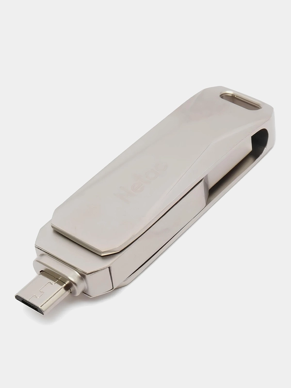 Флешка USB 3.0 Netac U381 Micro USB + USB, 32 GB, 64 GB, 128 GB купить ...