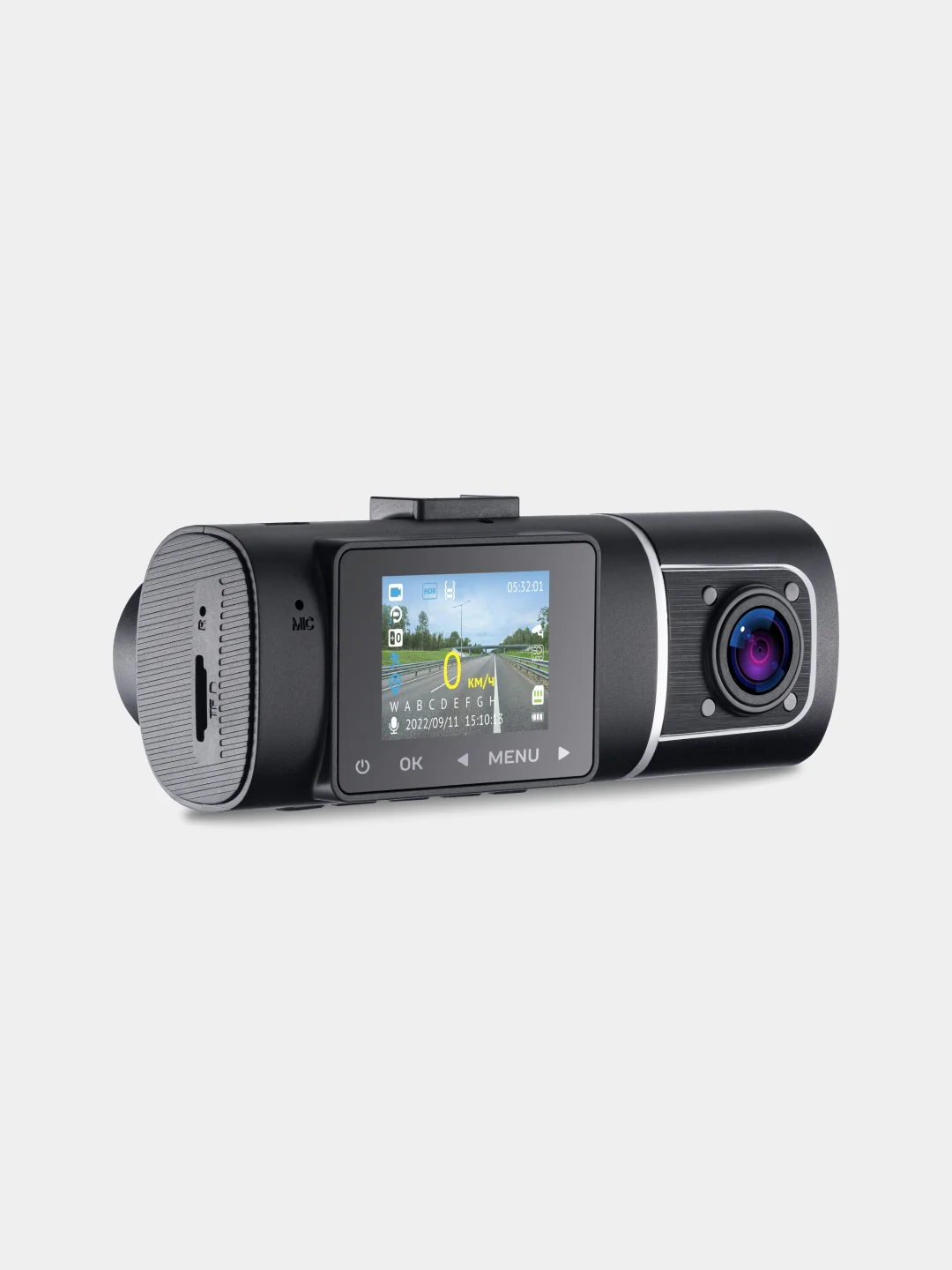 Двухканальный видеорегистратор iBOX Flip GPS Dual купить по цене 8499 ...