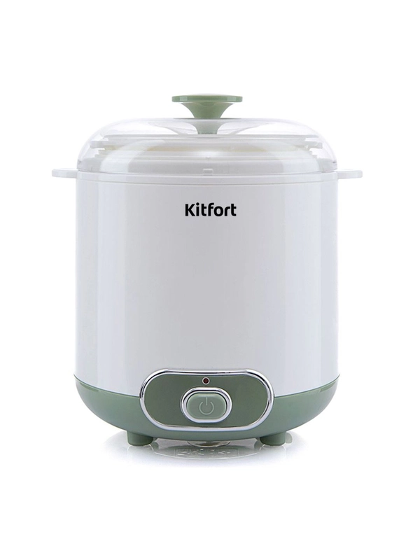 Йогуртница Kitfort KT-2005, 20 Вт, объем чаши 1,5 л, ведро для слива сыворотки в комплекте ...