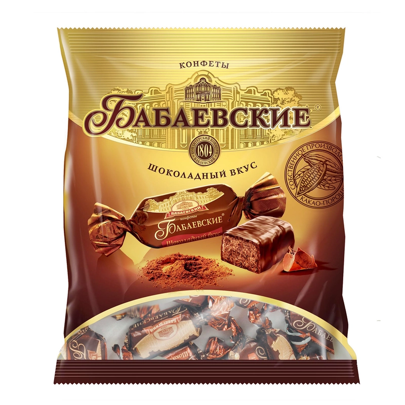 Конфеты Бабаевские шоколадный вкус, 250 гр. купить по цене 157 ₽ в ...