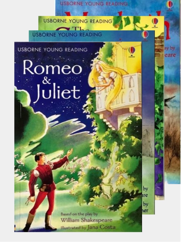 Книги на английском языке для детей 5+ Usborne Young Reading известные сказки и истории купить ...