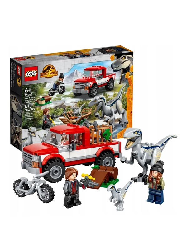Конструктор LEGO Jurassic World 76946 Захват синего и бета ...