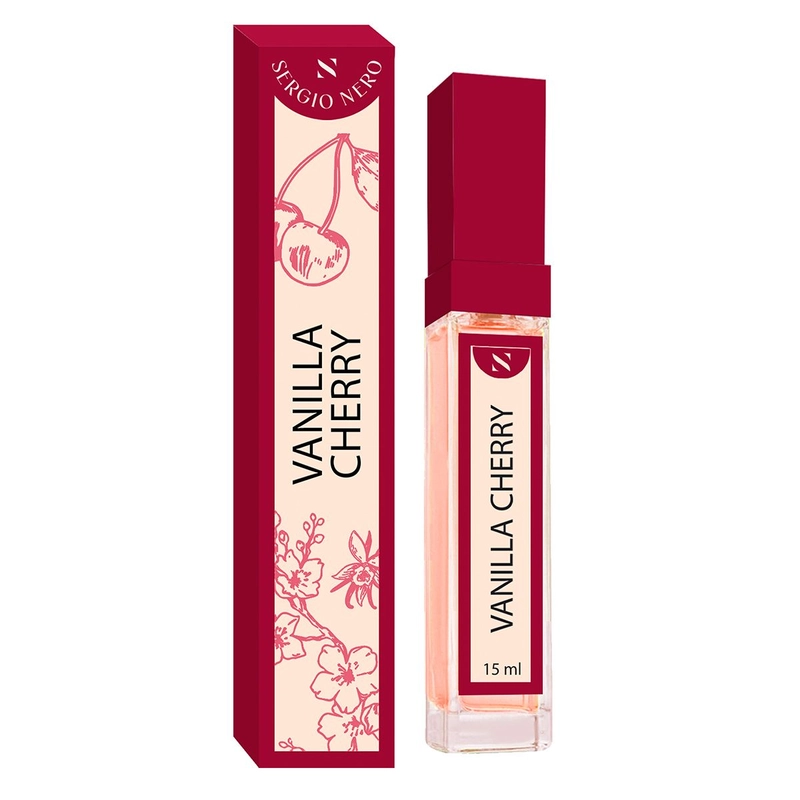 Sergio Nero/ Духи женские Vanilla Cherry 15мл купить по цене 312 ₽ в интернет-магазине Магнит Маркет