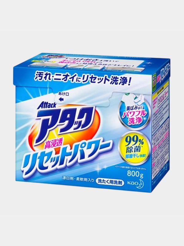 Attack Multi-Action Концен-ый стиральный порошок с кислор.пятновыв. и конд-ом 0,8кг купить по ...