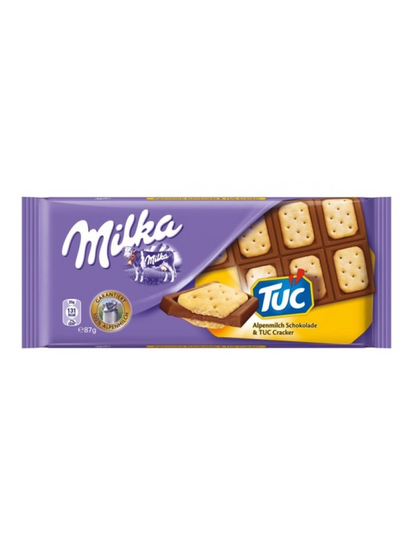 Молочный шоколад Milka Tuc Chocolate / Милка Тук, 87 г (Европа) купить ...